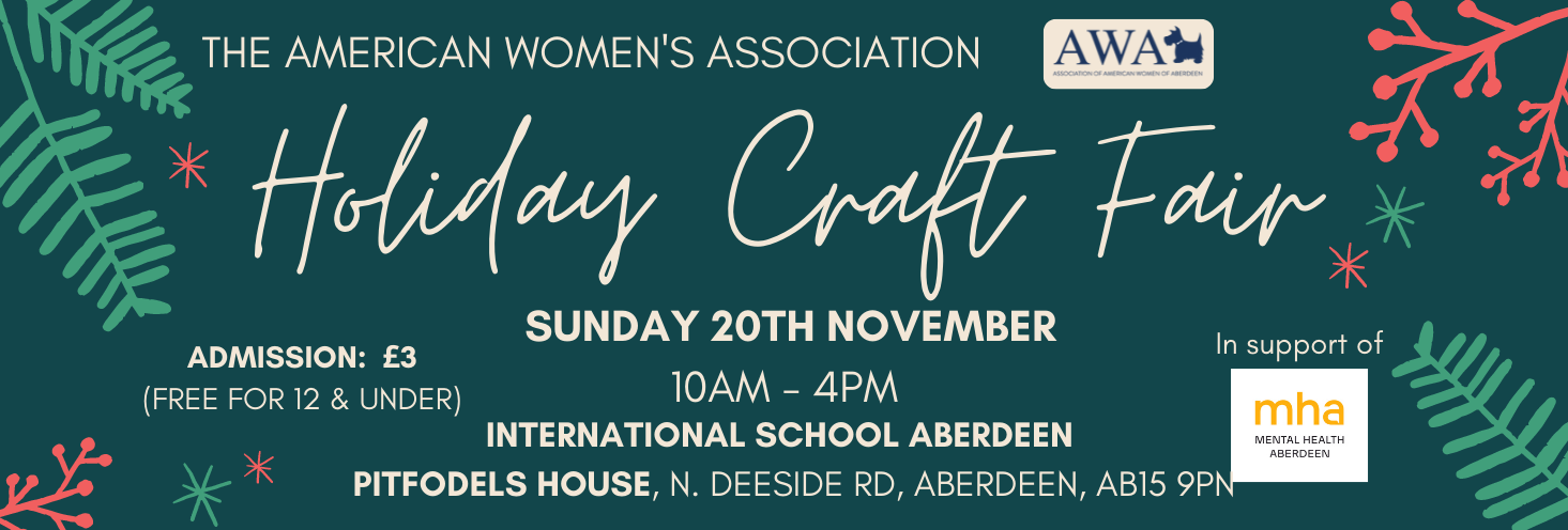 2022 AWA Holiday Craft Fair – Association of American Women of Aberdeen